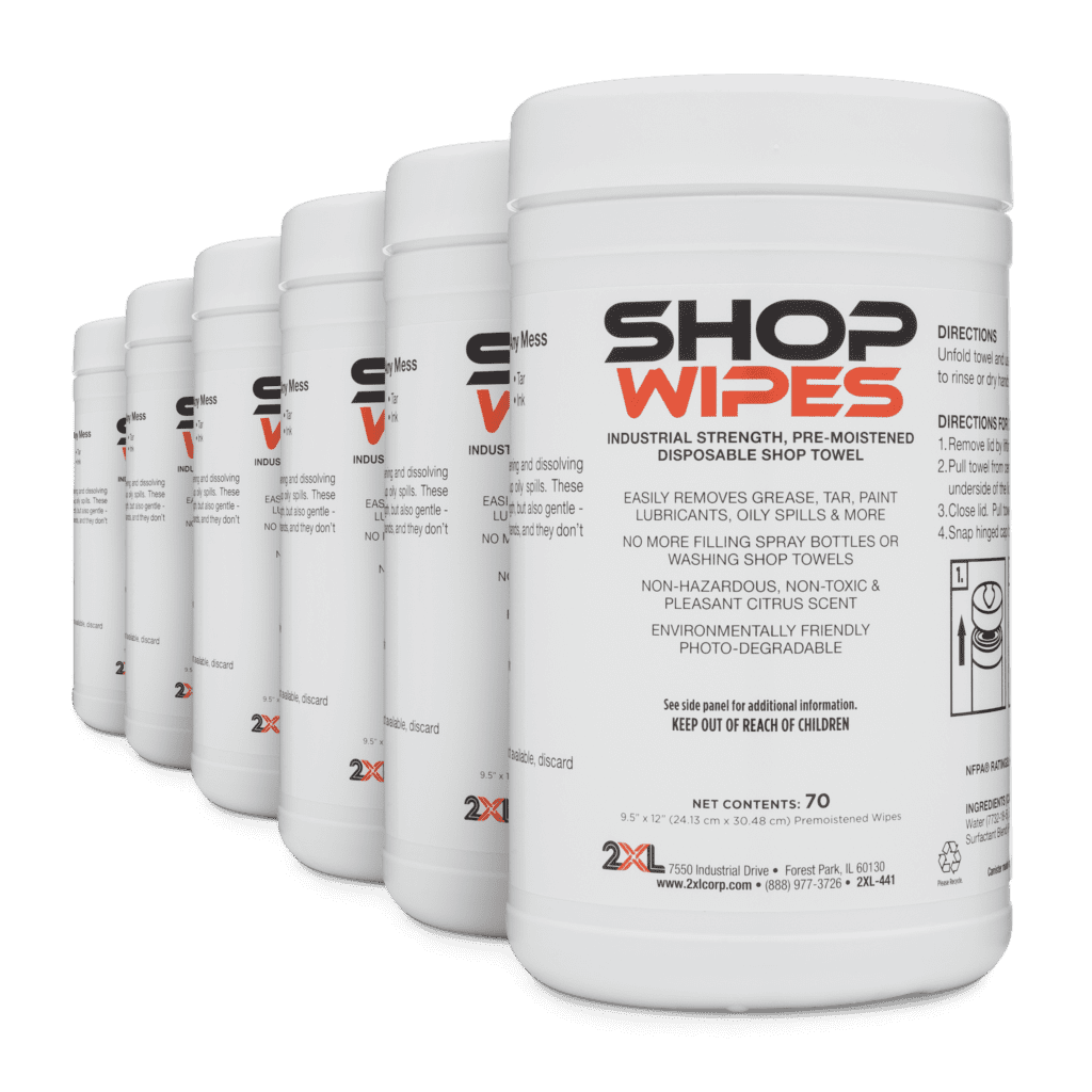 Shop Wipes (Canister) | 2XL Corporation